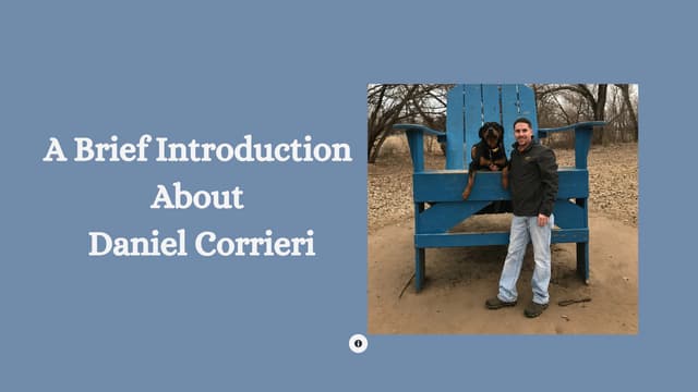 A Brief Introduction About Dan Corrieri | PDF