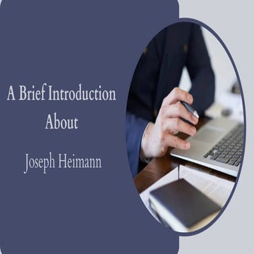 A Brief Introduction About Joseph Heimann | PDF
