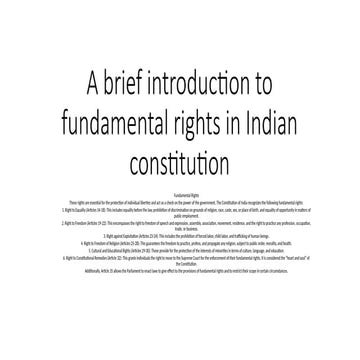A brief introduction about the fundamental rights.pptx