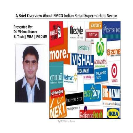 A brief overview to fmcg retail supermarket sector ppt | PDF