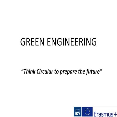 green engineering | PPTX