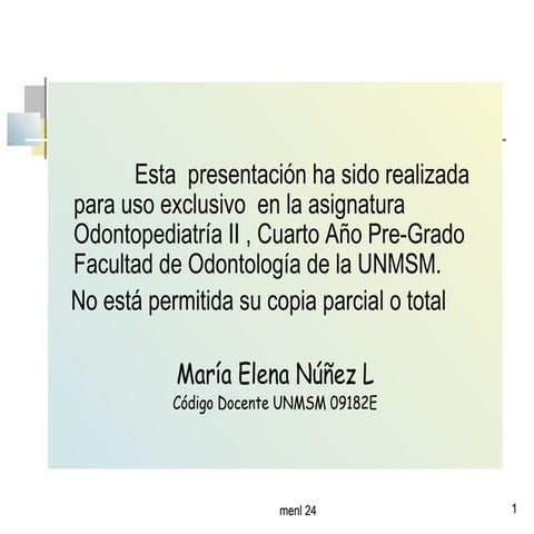 Abril Endodoncia en la Dentición Decidua | PPT