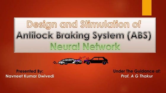 Anti lock braking (ABS) Model based Design in MATLAB-Simulink | PDF ...