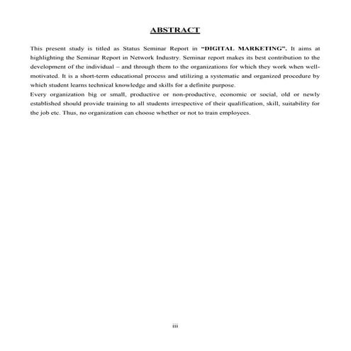 Abstract | PDF | Marketing and Advertising | Business