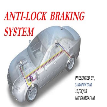 Anti-lock Braking System (ABS) | PPTX