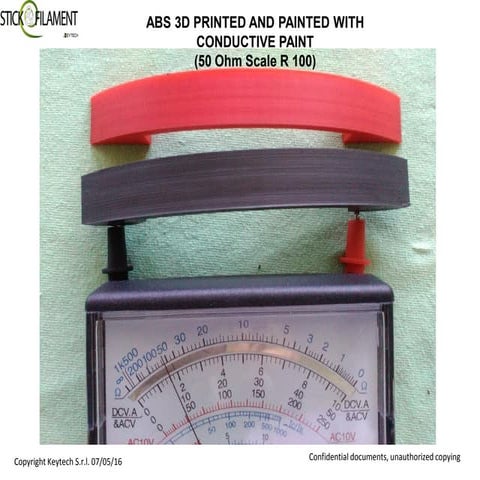 ABS 3D PRINTED AND PAINTED WITH CONDUCTIVE PAINT | PDF