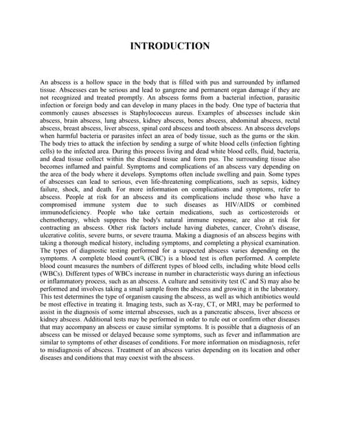 abcess.pptx surgery ppt management causes | PPTX