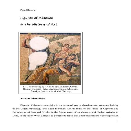 Figures of Absence in the History of Art | PDF