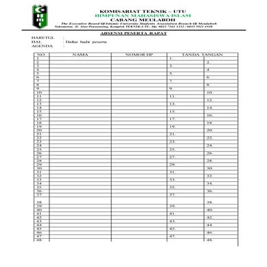 absensi rapat HmI komisariat teknik utu.docx