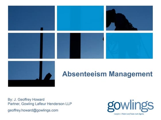 Absence management | PDF