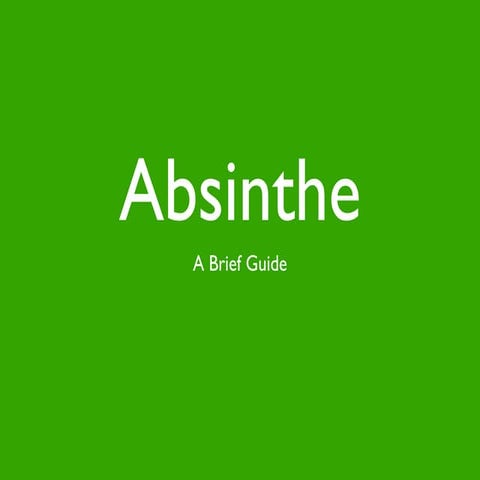 A Beginner's Guide to Absinthe | KEY