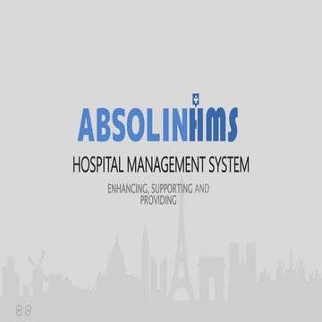 HOSPITAL ERP - ABSOLINSOFT | PPTX | Healthcare Industry | Industries