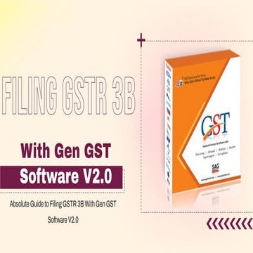 Quick Look: How to File GSTR-3B Form with the Support and Guidance of ...