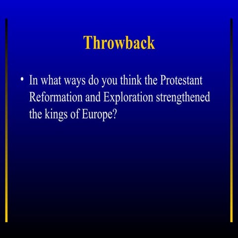 absolute monarchy 2008powerpoint history | PPT