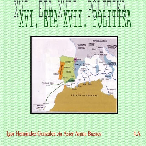 Absolutismoa eta monarkia parlamentarioa XVI eta XVII. mendeetan | PPT