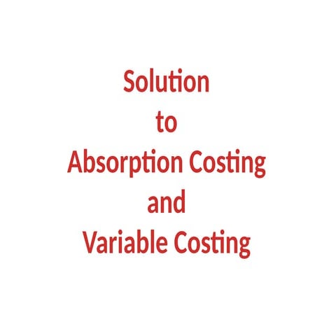 Absorption-Variable Costing Solution to Roque.pptx