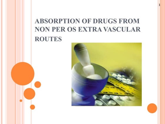 Biopharmaceutics: Mechanisms of Drug Absorption | PPT