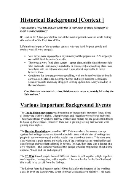 Context lesson for An Inspector Calls .pptx