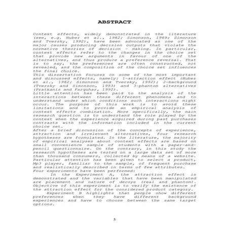 Abstract Tesi di Laurea | DOC