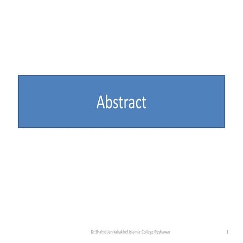 how to write Abstract in research paper.pptx