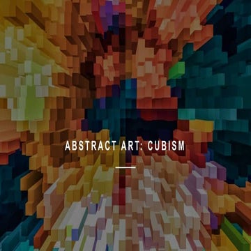 Abstract art lesson | PPTX