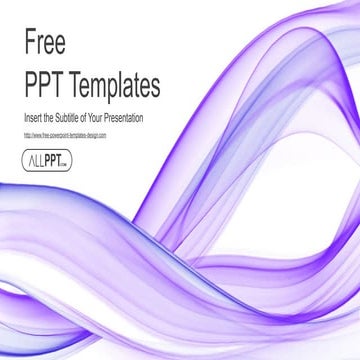 Abstract Color Wave PowerPoint Templates.pptx