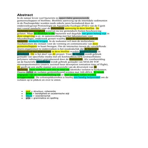 Abstract met highlights | PDF