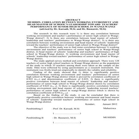 Abstract English | Pdf