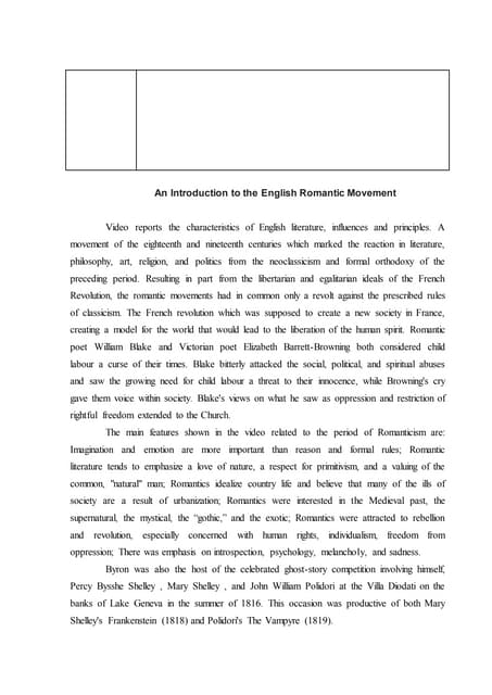 Abstract English Literature | Pdf