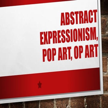 ABSTRACT EXPRESSIONISM.pptx