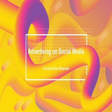 Advertising on Social Media | PPT