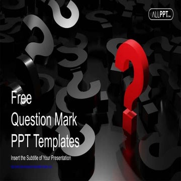 Abstract Question Mark PowerPoint Templates.pptx | Free Download