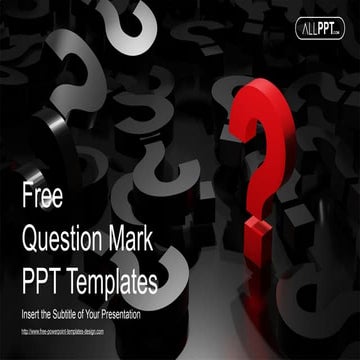 Question Images For Powerpoint Presentations Question Mark Diagram For