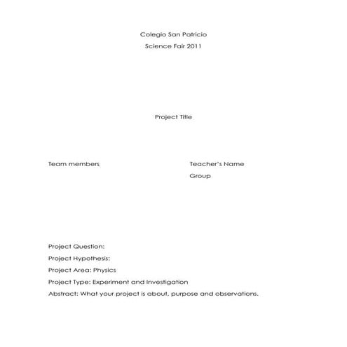 Abstract sample | DOC