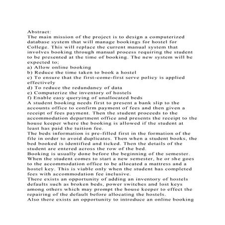 AbstractThe main mission of the project is to design a computer.docx