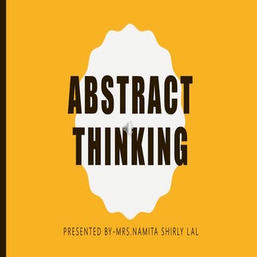 Mental state examination abstract thinking, insight and judgment | PPTX