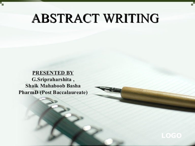 Abstract Writing