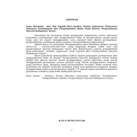 Abstrak | DOC