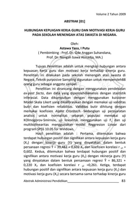 Abstrak proposal | PDF