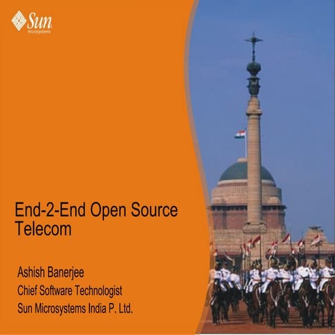 End To End Open Source Telecom Odp