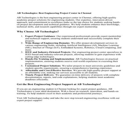 Best IEEE project center in chennai Best IEEE project center in chennai ...