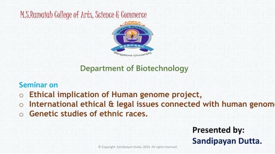 Presentation 1 - Ethics in Biotechnology | PPTX | Biotech and ...