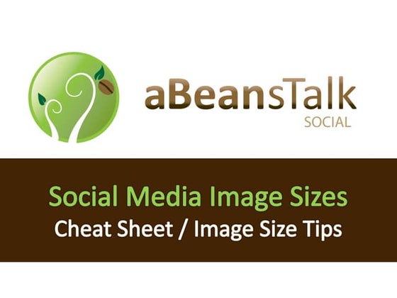 Social Media Image Sizes: a Handy Reference Guide | PDF