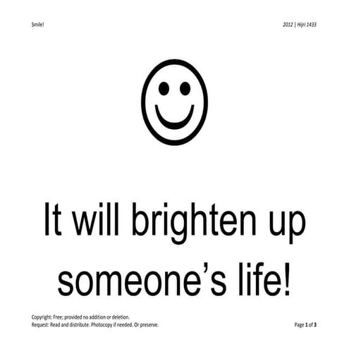 Smile! | PDF