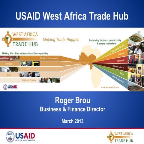The USAID West Africa Trade Hub | PDF