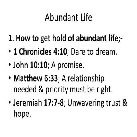 Bible-Study on the Meaning and Importance of Abundant-Life.pptx