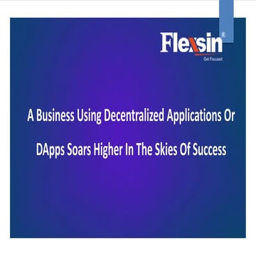 Introduction to Decentralized Applications (dApps) | PDF