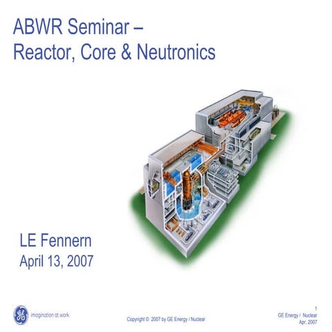 ABWR Reactor Core Neutronics | PDF