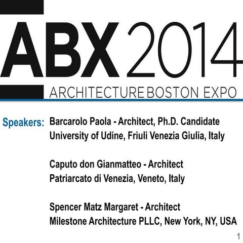 Abx conference of boston paola def_26oct2014[2] | PPT | Free Download