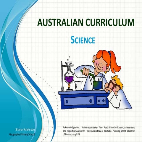 Australian Curriculum Science | PPTX